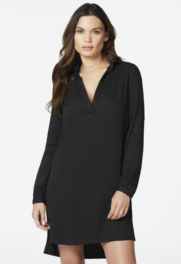 Easy Shirt Dress Clothing in Easy Shirt Dress - Get great deals at JustFab