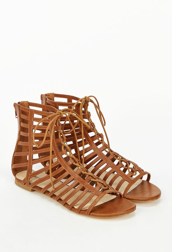 Mameh Shoes in Cognac - Get great deals at JustFab