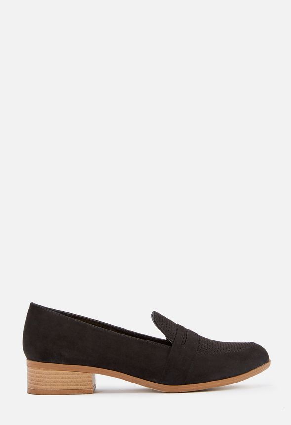 Kris Flat Shoes in Black - Get great deals at JustFab
