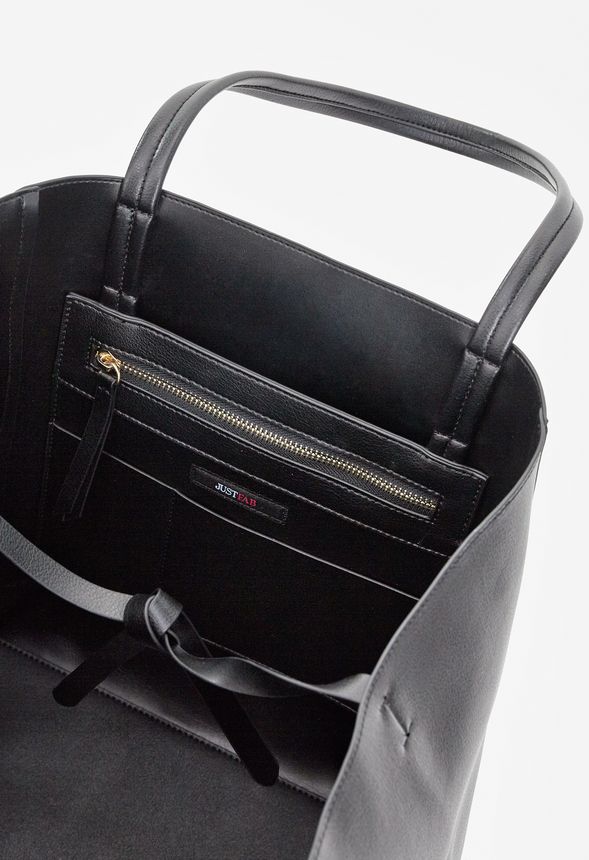 Tasker Briggs i Sort - Shop fabelagtige deals hos JustFab